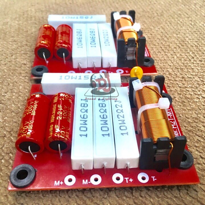 Mạch phân tần loa 2 cái mạch lọc phân âm 2 đường tiếng 1 mid 1 treble ...