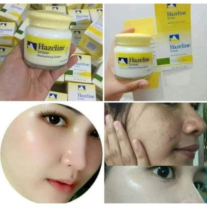 KRIM MOISTURISING CREAM (HAZELINE SNOW) | Lazada