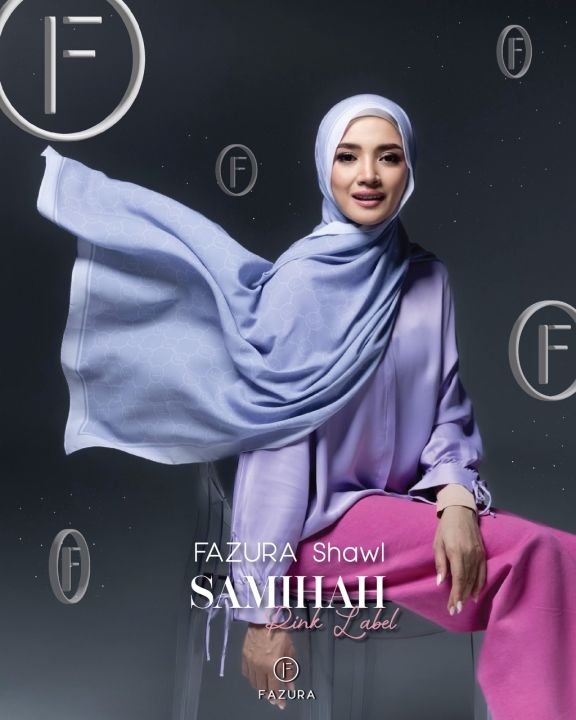 FAZURA Shawl Samihah | Lazada
