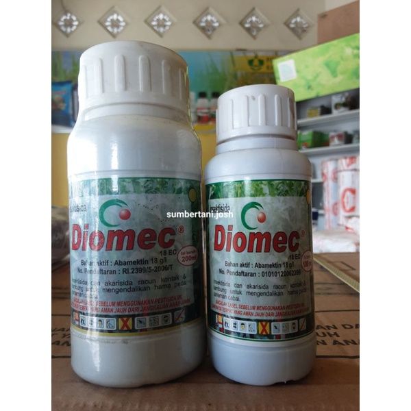Insektisida DIOMEC 100 ml - pengendali hama pada tanaman cabai | Lazada ...
