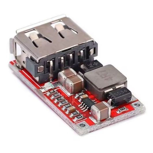 6-24V DC to DC-5V USB Output Charger Step Down Power Module Mini DC-DC ...