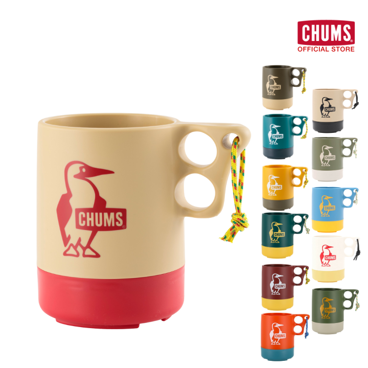 CHUMS Camper Mug Cup Large 550 ml. /แก้วน้ำชัมส์ แคมป์ปิ้ง CHUMS แก้ว ...