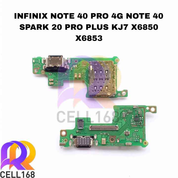 FLEXIBLE KONEKTOR CHARGER INFINIX NOTE 40 PRO 4G NOTE 40 SPARK 20 PRO ...