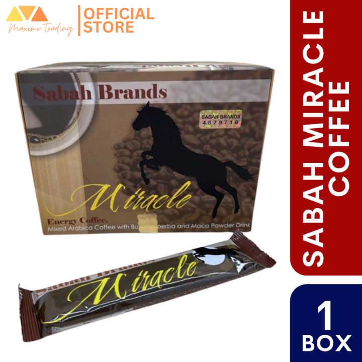 [ LOVEXOTIC ] Malaysian Sabah Brands Miracle Coffee Increase Energy Improve Stamina | Lazada PH
