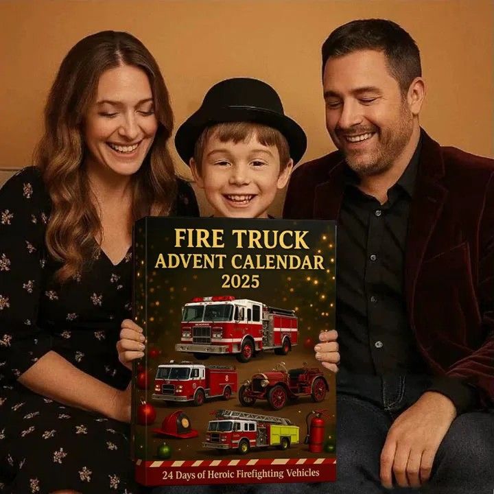 GF Independent Station New Product FIRE TRUCK ADVENT CALENDAR 2025 Fire ...