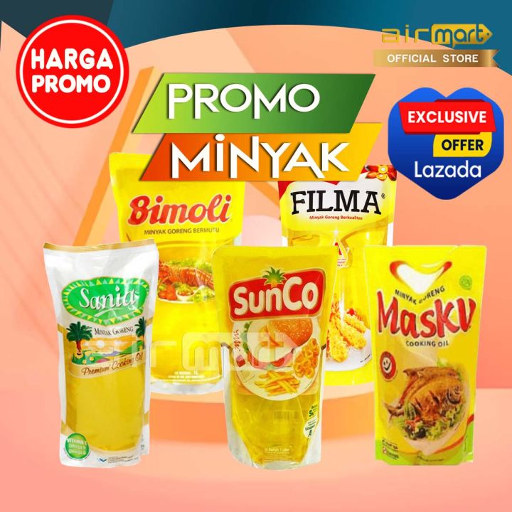 Minyak Goreng Sunco Filma 1 Liter Pouch | Lazada Indonesia Minyak Goreng Sunco Filma 1 Liter Pouch | Lazada Indonesia