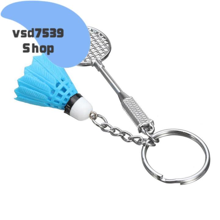 VSD7539 1PCS 3D Accessories DIY Mini Charm Jewelry Gifts Badminton ...