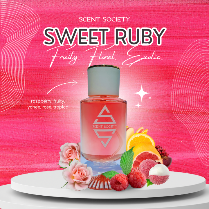 Sweet Ruby 50ml Eau de Parfum by Scent Society | Lazada PH
