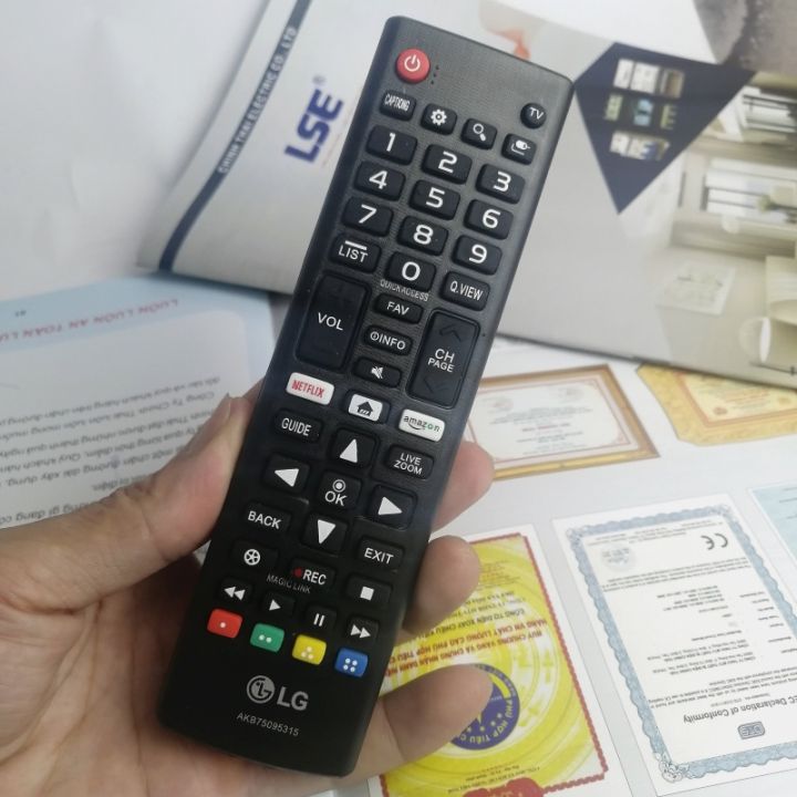 Universal LG Smart TV remote control-compatible all LG AKB75095315 TVs ...