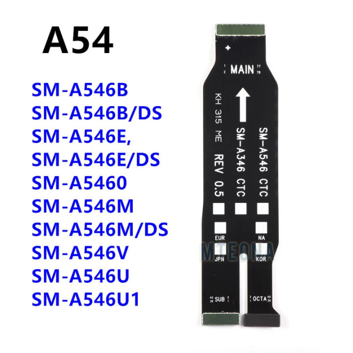 Main board motherboard connector flex cable for Samsung Galaxy A54 SM ...