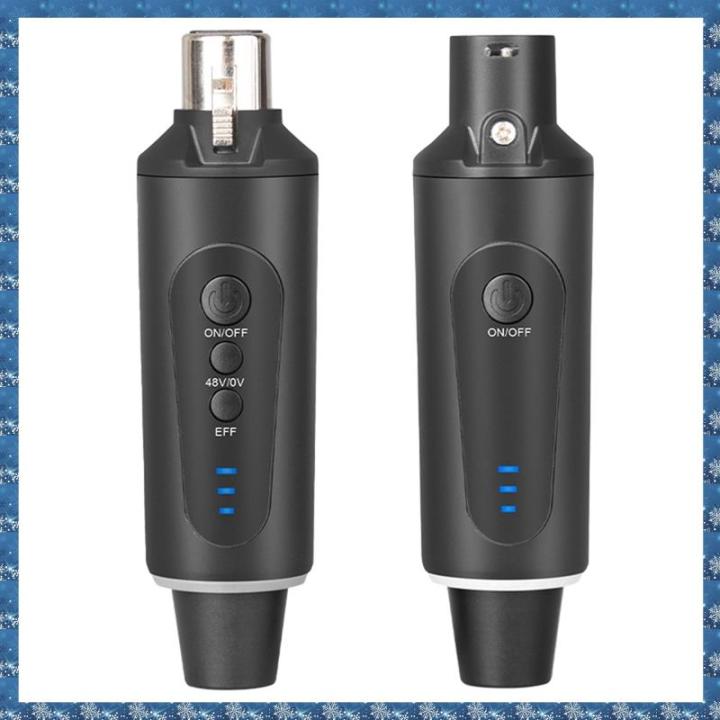 (WUSG) New 2.4g XLR Microphone Wireless Transmitting & Receiving System ...