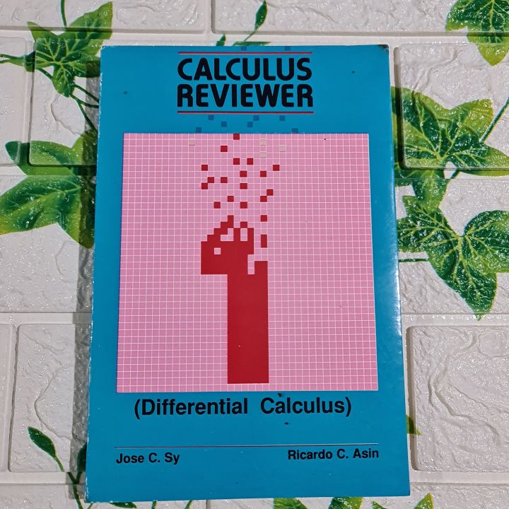 CALCULUS REVIEWER (Differential Calculus)part 1 By: Sy/Asin | Lazada PH