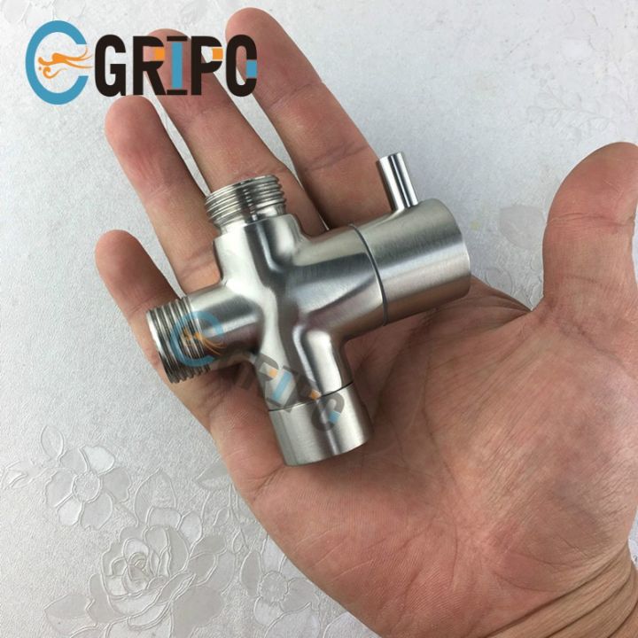 HO- GRIPO High quality SUS 304 stainless 3 WAY WATER DIVERTER VALVE ...