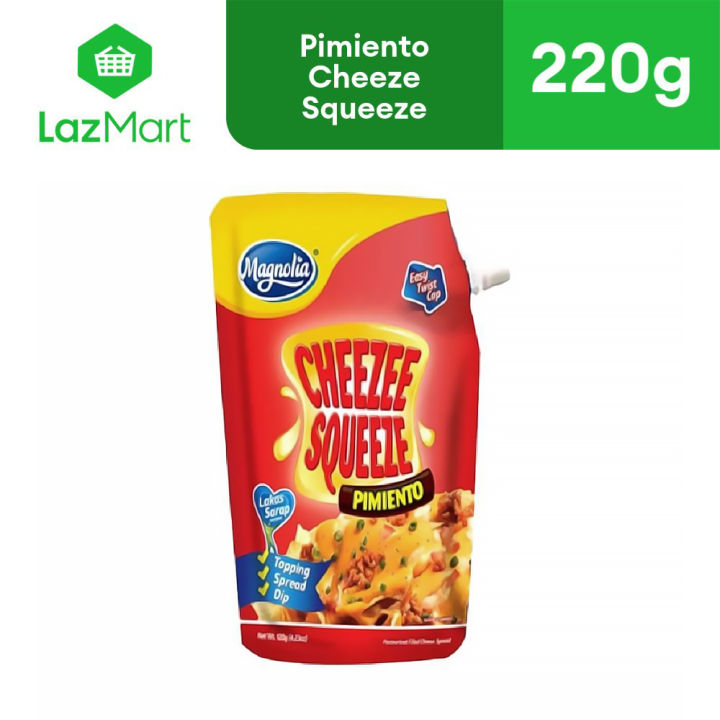 Magnolia Cheezee Squeeze Spread Pimiento 220g | Lazada PH