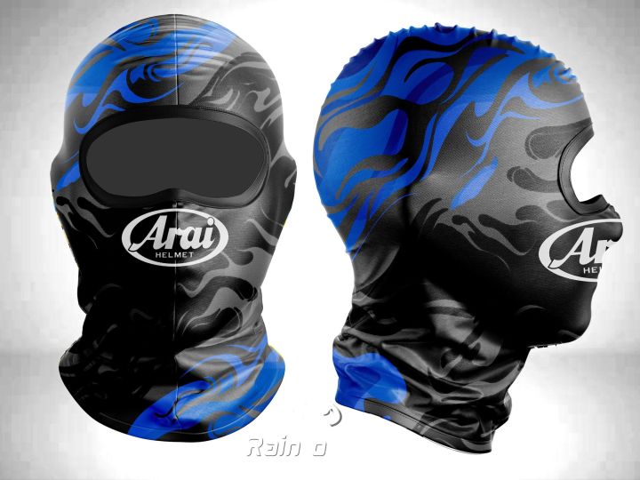 balaclava helmet brand ARAI B02 full bonet mask full sublimation for ...