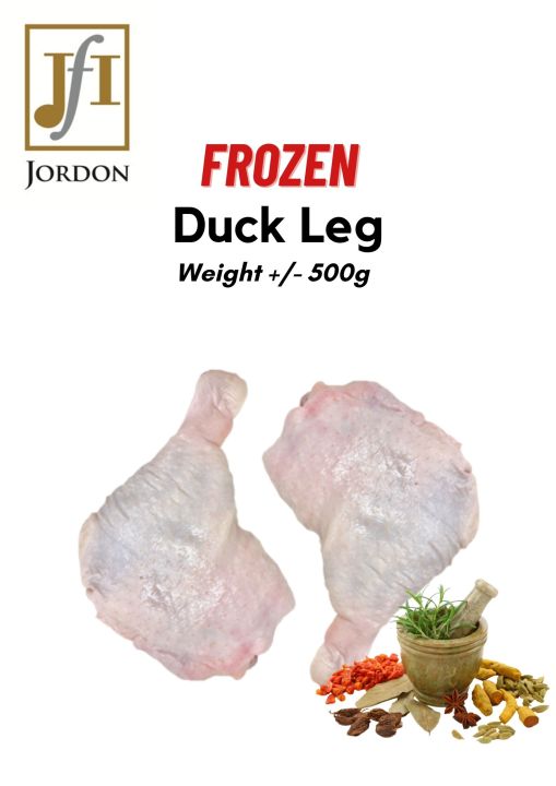 Jordon Premium Frozen Duck Legs 500g - Frozen Poultry Meat | Lazada ...