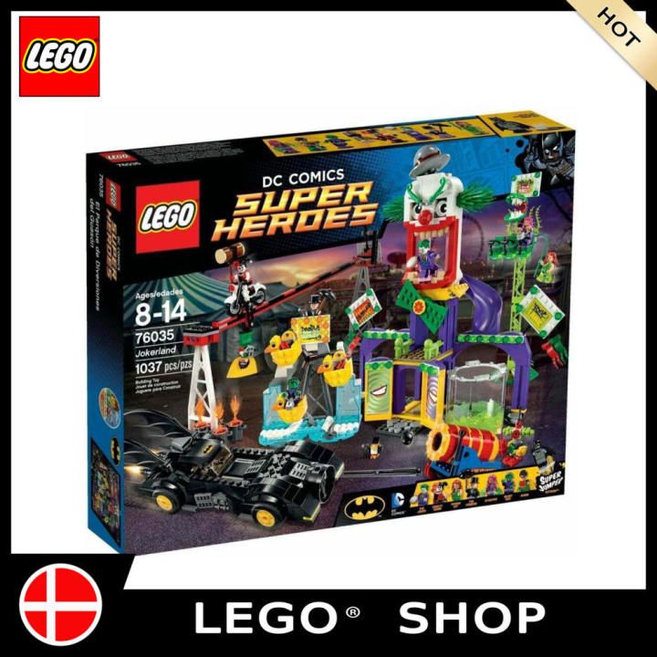 LEGO 76035 Jokerland DC Comics Batman 1037pcs 8+ -Block Planet Building ...
