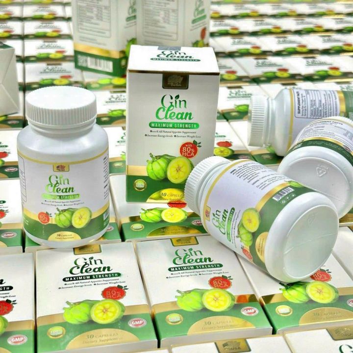 VIÊN UỐNG GIẢM CÂN ĐỐT MỠ HIỆU QUẢ GIN CLEAN MAXIMUM STRENGTH HỘP 30 VIÊN CỦA MỸ - SẢN PHẨM ĐƯỢC ...