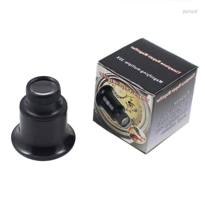 pur 20X Jewelers Eye Loupe Loop Magnifier Magnifying Glass Watchmakers ...