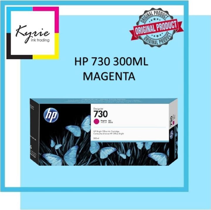 HP 730 300-ml Magenta DesignJet Original Ink Cartridge | Lazada PH