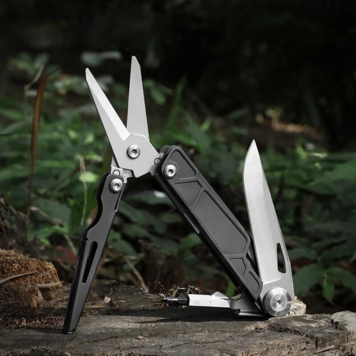 Splitman Pocket Folding Mini Multi Tool Scissors Outdoor Camping ...