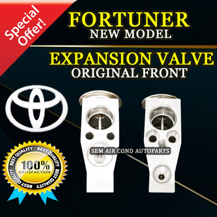TOYOTA FORTUNER NEW MODEL ORIGINAL DENSO FRONT EXPANSION/ EXPENSION ...