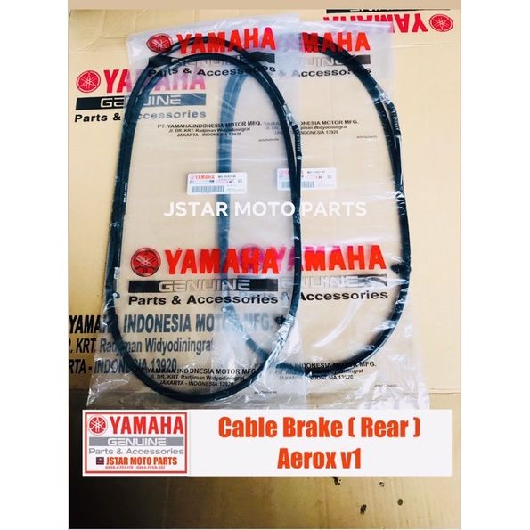 CABLE BRAKE ( REAR ) AEROX V1 / YAMAHA GENUINE | Lazada PH