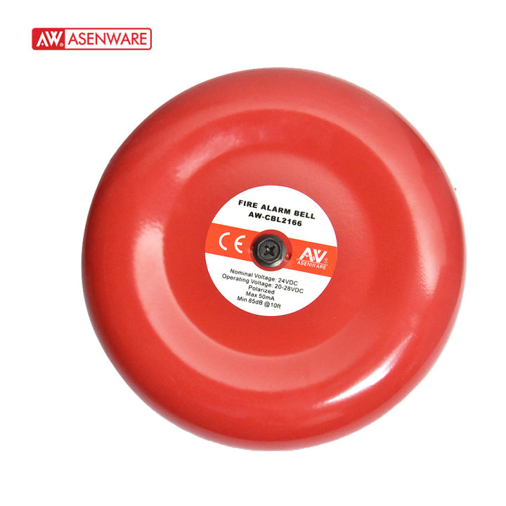 ASENWARE Conventional 6" INCHES FIRE BELL AW-CBL2166 Fire Bell (220VAC ...