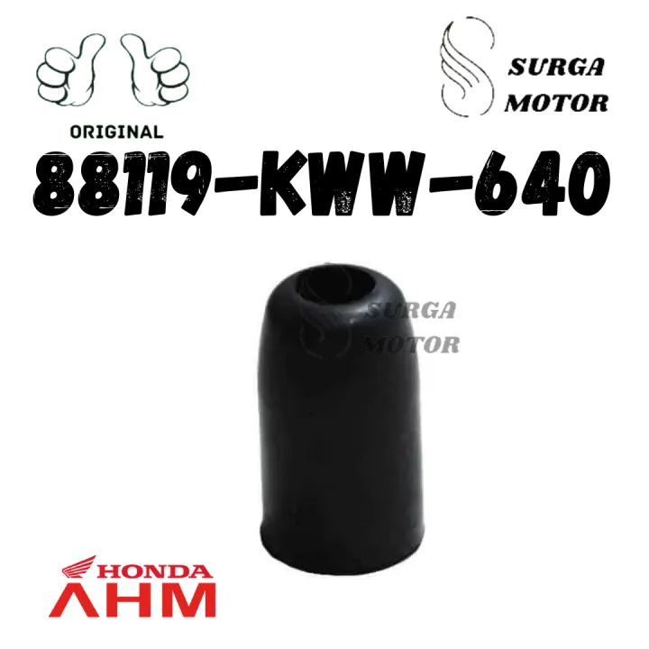 COVER KARET TUTUP MUR SPION CAP LOCK NUT SCOOPY ESP K93 PENUTUP RUBBER ...