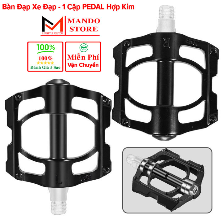 Bàn Đạp Pedal Xe Đạp Thể Thao Địa Hình – 2 Chiếc Pedan Hợp Kim Thép Nhôm Chắc Chắn Chống Trượt ...