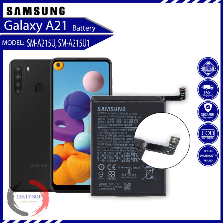 Samsung Galaxy A21 Battery Model: SCUD-WT-N6 4000mAh (Original ...