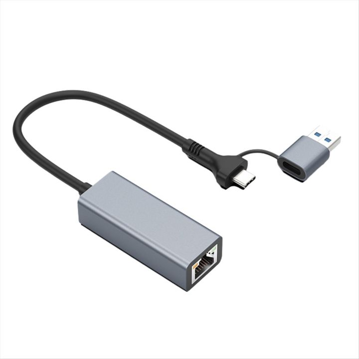 1000M Ethernet Gigabit Adapter USB3.0 Type C to RJ45 Driver-Free ...