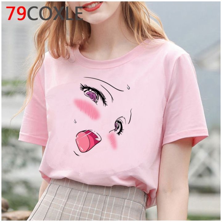 {match Maker} Senpai Ahegao T Shirt Women Japanese Anime Boku No Hero
