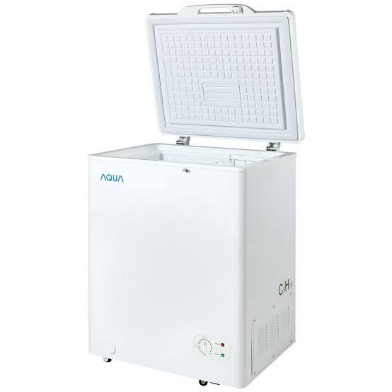 Chest Freezer Aqua Sanyo AQF 100(W) 100 Liter | Lazada Indonesia