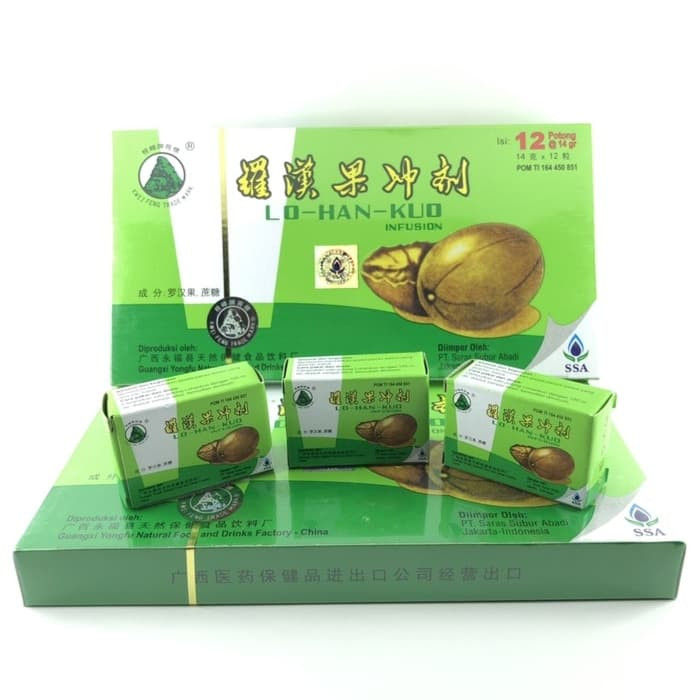 Lo Han Kuo Infusion - Minuman Herbal Buah untuk Meredakan Demam & Batuk ...