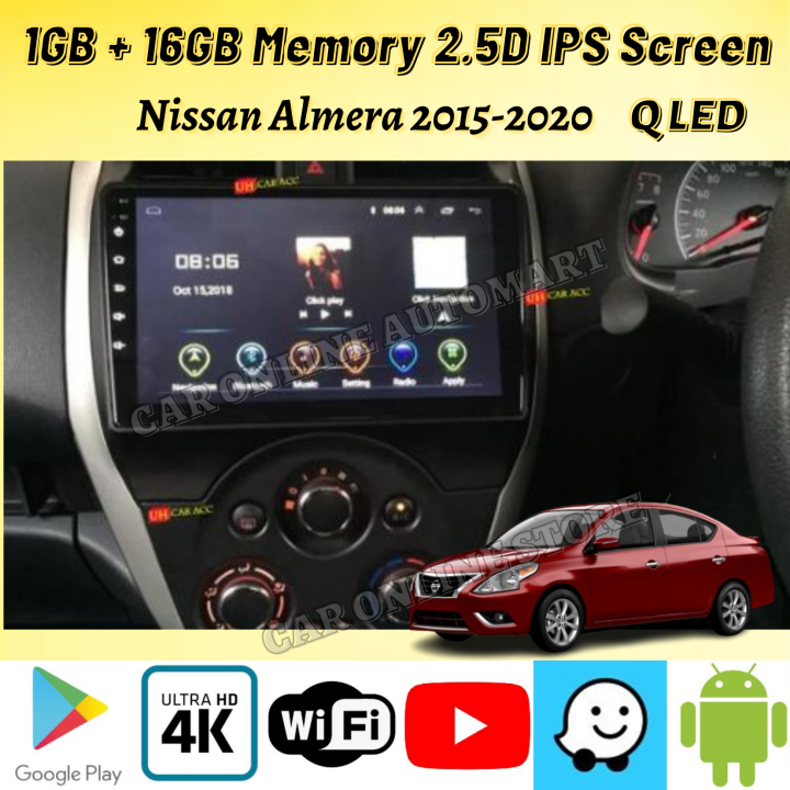 NISSAN ALMERA 2015-2020 ~ MOHAWK T3L MS SERIES Q-LED 1GB+16GB 4K ...