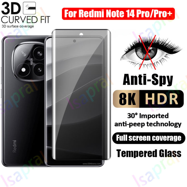 Xiaomi Redmi Note 14 Pro Plus 14pro + 5G 4G kính cường lực chống nhìn ...