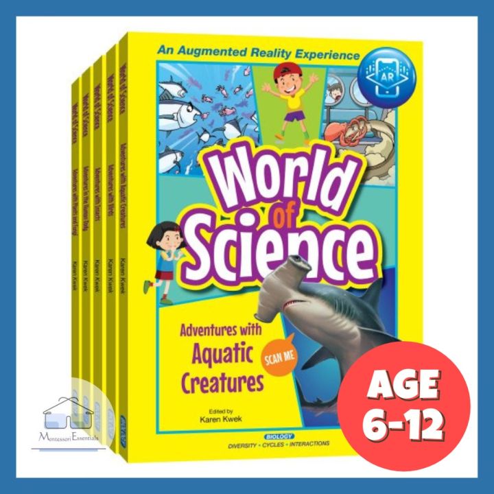 WS - World of Science Books Series (Full Set 1) (5 Books) Children ...