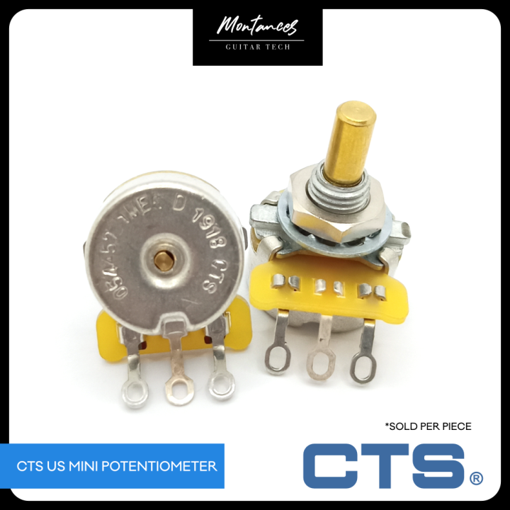 CTS® Premium US Mini Potentiometer for Jaguar and Jazzmaster guitars ...