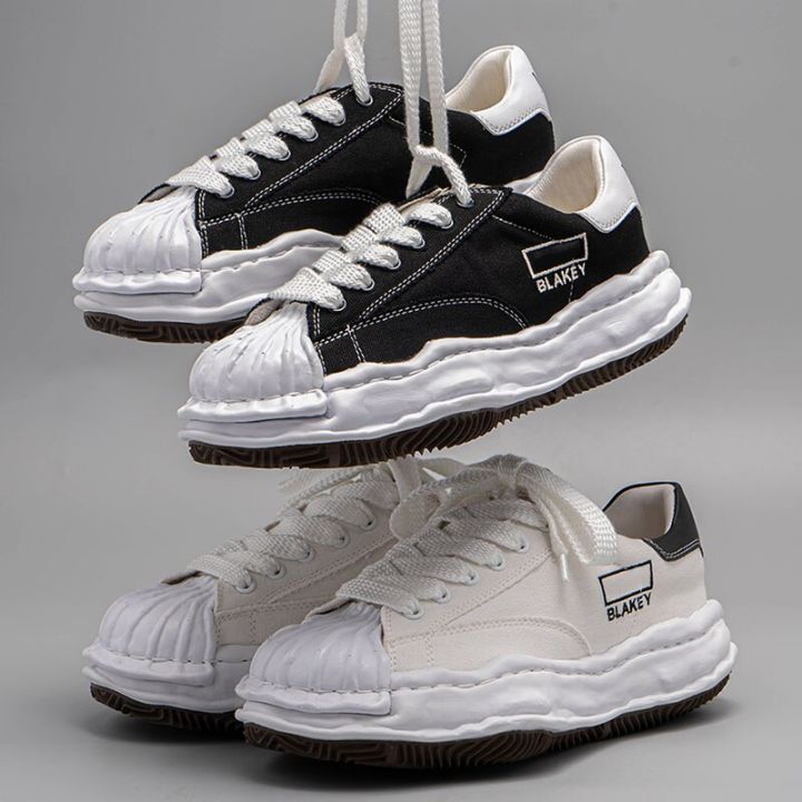 MMY ละลายรองเท้ากางเกงเซิร์ฟคู่รักพื้นรองเท้าหนาลายมิฮาร่าปักรองเท้า ...