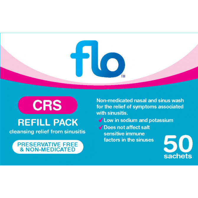 FLO Sinus Care CRS Refill 50 Sachets (Exp: Nov 2026) | Lazada Singapore