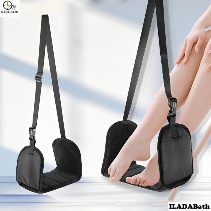 Plane Foot Hammock Airplane Footrest Adjustable Hanging Footrest ...