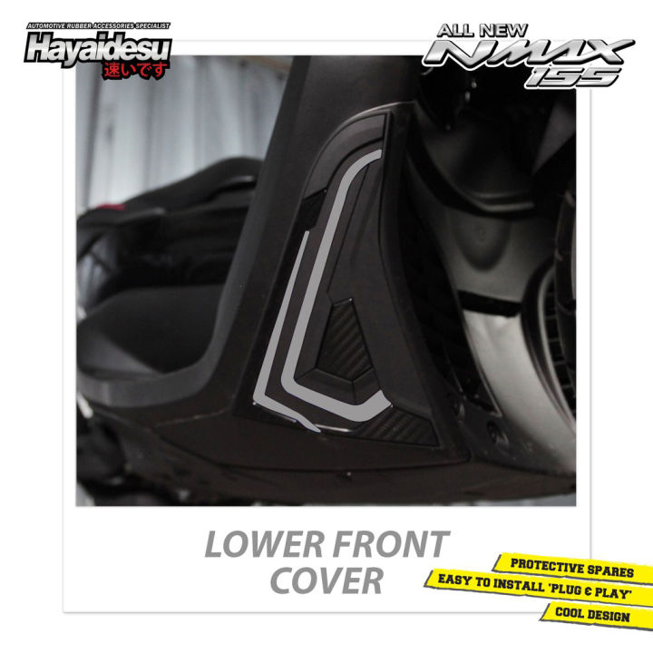 Hayaidesu Yamaha NMAX V2 Lower Front Body Protector Cover | Lazada PH