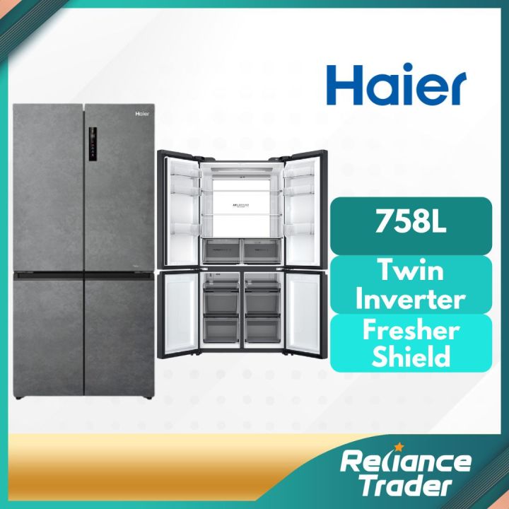 Haier 758L Twin Inverter Side by Side Refrigerator with Multi-Zone Air ...