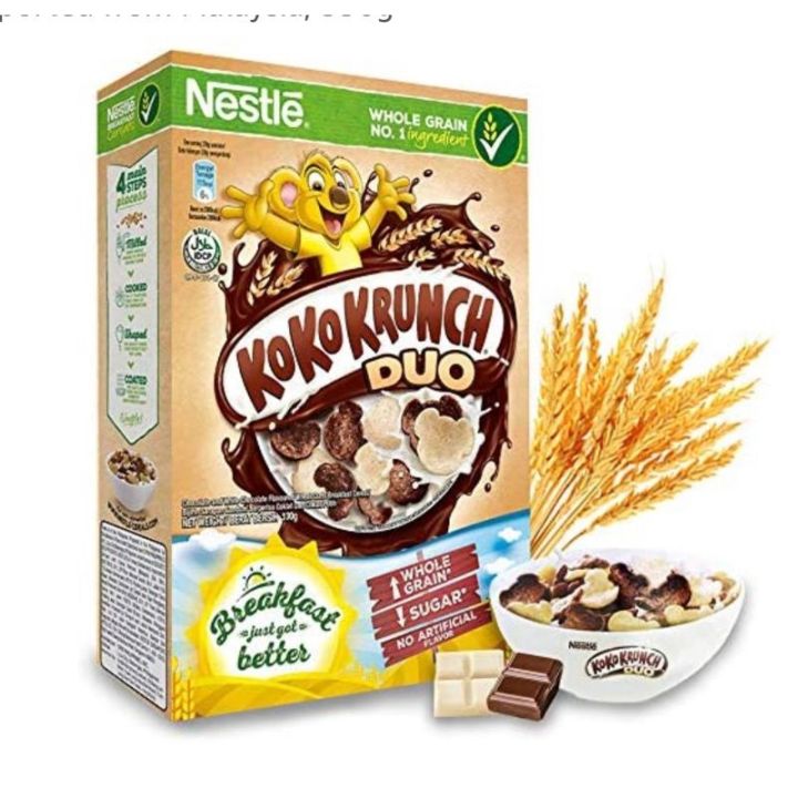 NESTLE KOKO KRUNCH DUO Breakfast Cereal 330g | Lazada PH