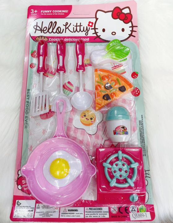 Children's Pizza Cutlery Kitchen Toy Set Gift Toy Cooking Toys | Lazada PH