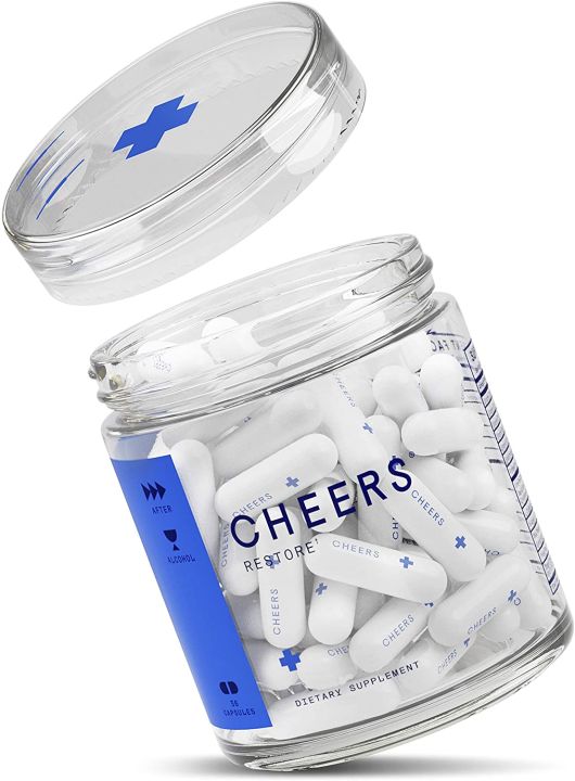 EXPIRY 07/2023 Cheers Restore Capsules with Dihydromyricetin (DHM), A ...