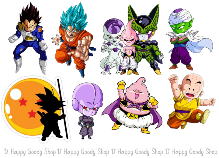 Naruto Dragon Ball Z Stickers at Caitlin Dobson blog