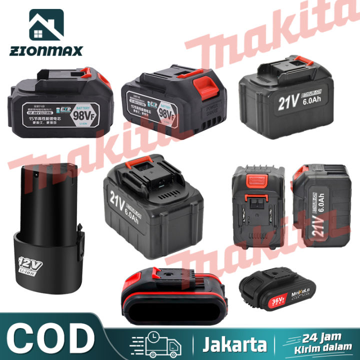 New Baterai Litium Makita Li-Ion Baterai Bor Electric Cordless ...