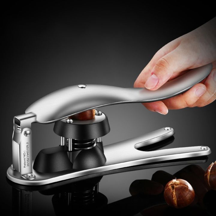 MZRTNZ Cruciform Multifunctional Stainless Steel Chestnut Tool Pine Nut ...